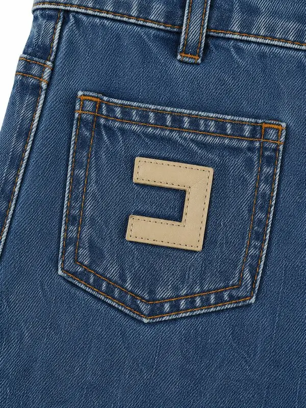 Elisabetta Franchi Belt-loop Jeans