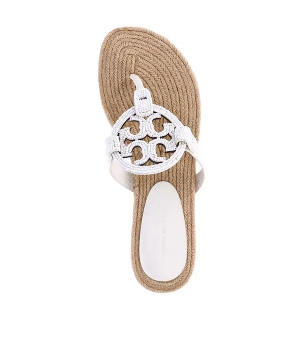 Tory Burch Miller Logo Slide Sandals