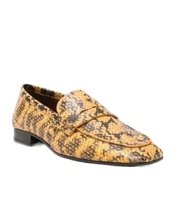 Dries Van Noten Printed Loafers