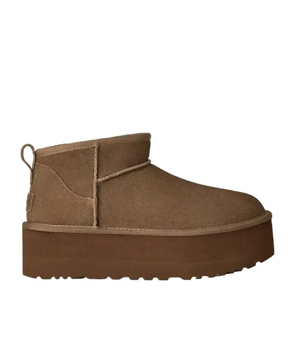 UGG Classic Ultra Mini Platform Boots - Light Bronze