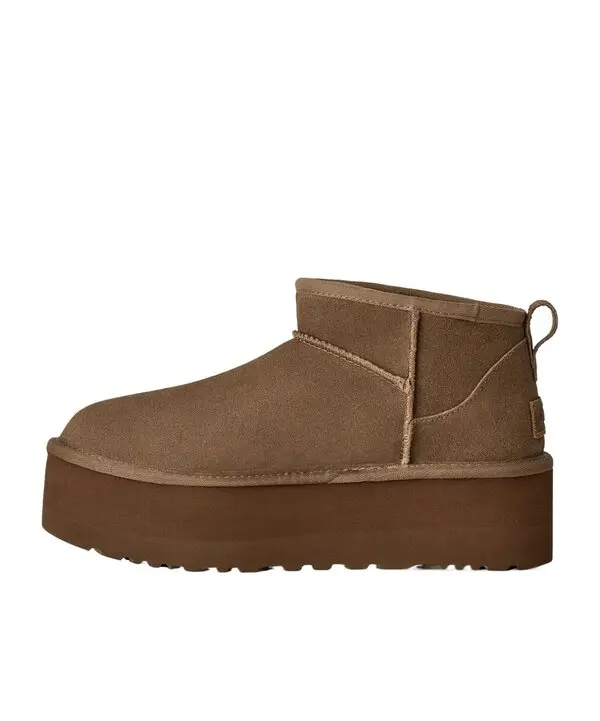 UGG Classic Ultra Mini Platform Boots - Light Bronze