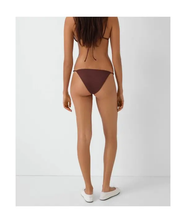 Gimaguas Eyelet-embellished Bikini Bottoms