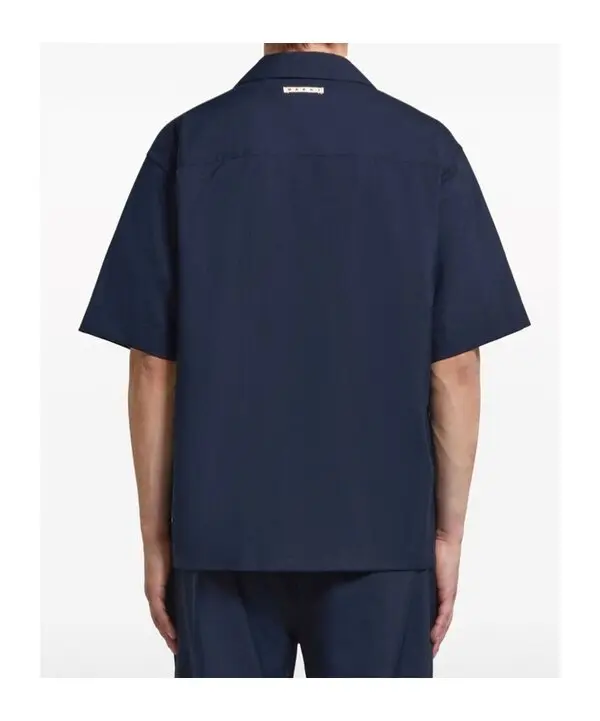 Marni Collared Short-sleeve Shirt