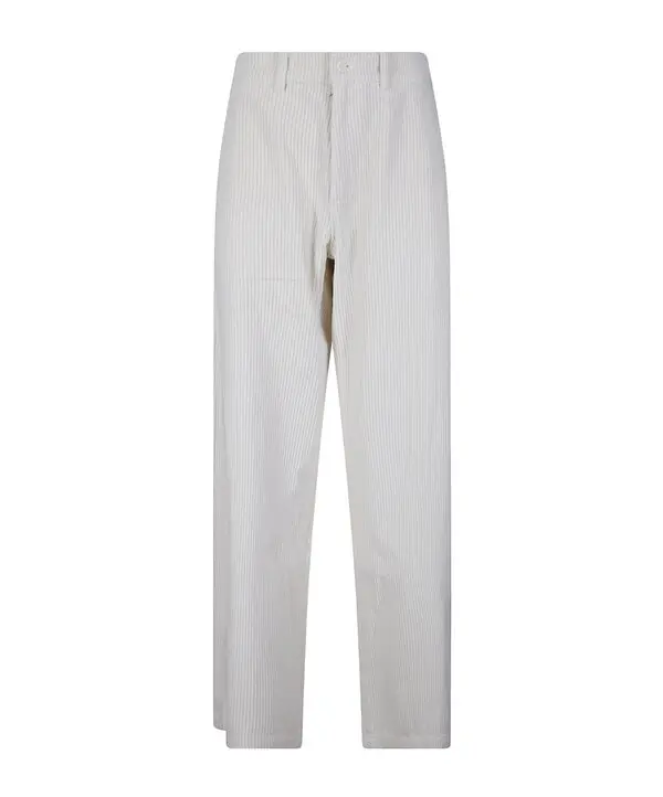 Labo.art Ribbed Corduroy Pants - Winter White