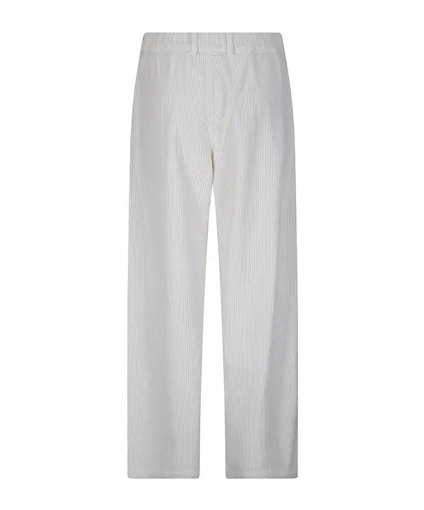 Labo.art Ribbed Corduroy Pants - Winter White