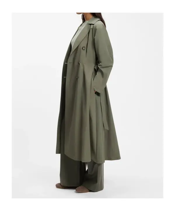 Hugo Boss Water-repellent Trench Coat With Belt