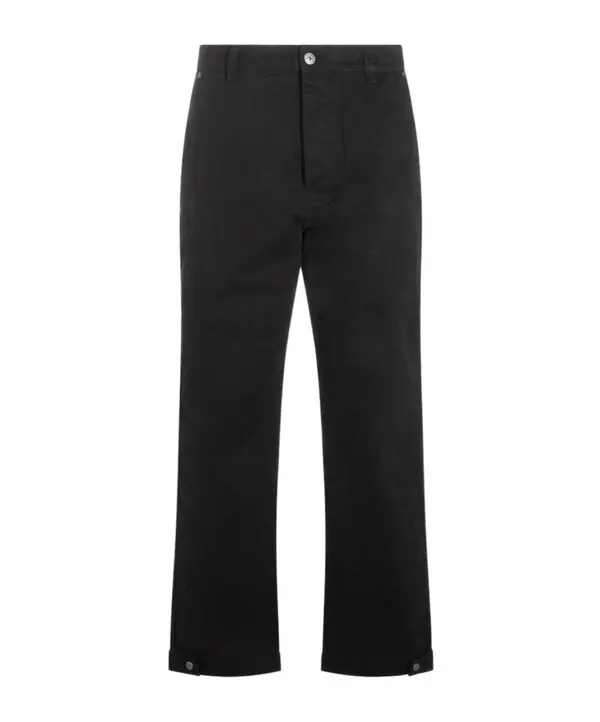 Off-White Casual Trousers With Belt Loops