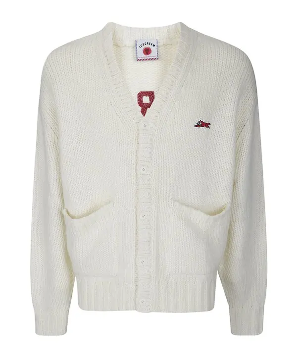 ICECREAM Long-sleeve Knit Cardigan