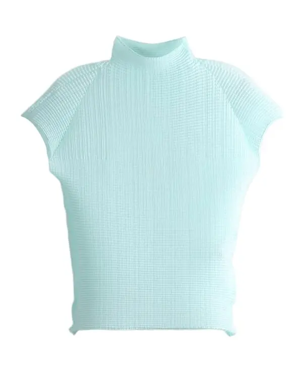 Issey Miyake Short-sleeved Cover-up - Blue