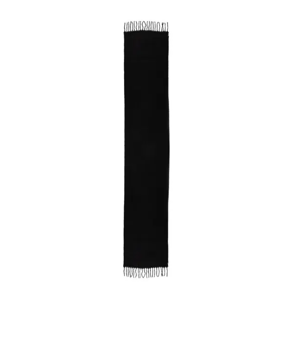 Canada Goose Brushed Effect Fringed Scarf - Black
