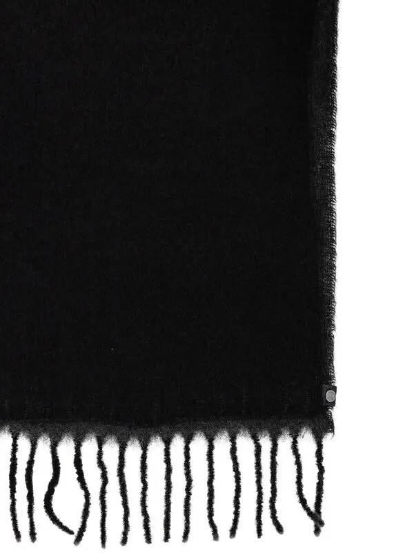 Canada Goose Brushed Effect Fringed Scarf