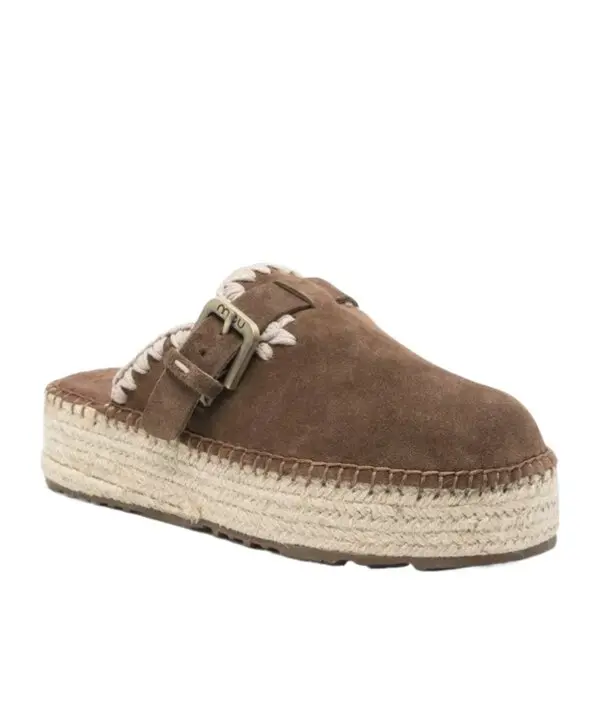 Mou Round-toe Mules