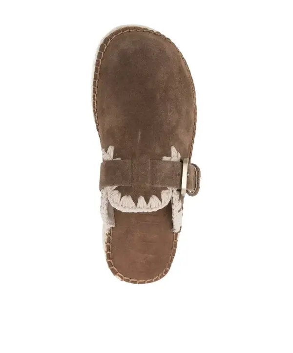 Mou Round-toe Mules
