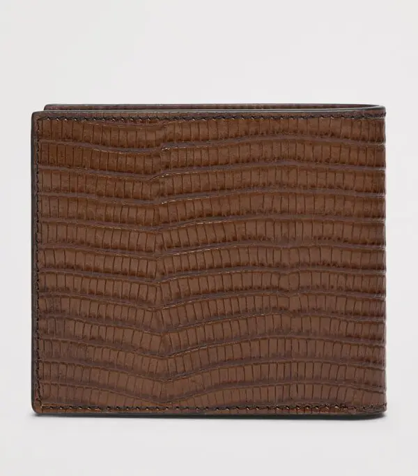 TOM FORD Calfskin Scale-effect Wallet