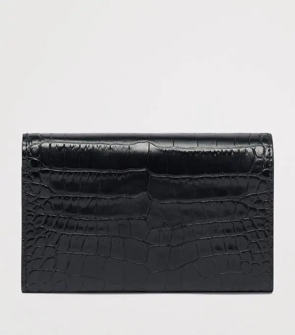 TOM FORD Croc-embossed Leather Wallet