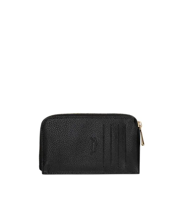 Longchamp Zip-around Leather Wallet