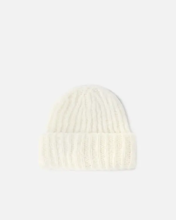 Pinko Logo Patch Turn-up Beanie