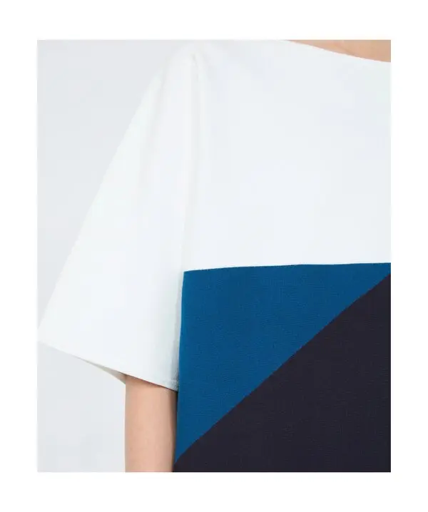 Max Mara Relaxed-fit Stretch Viscose Sweater Navy