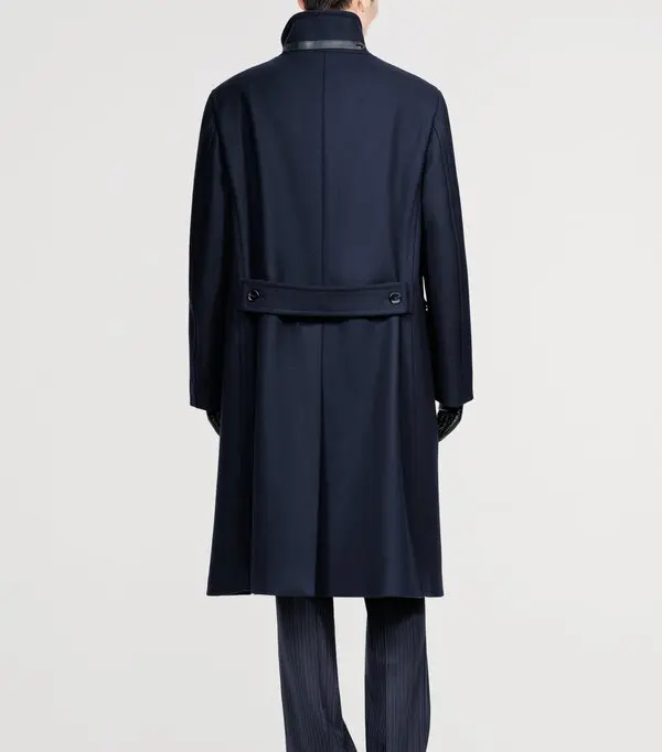 TOM FORD Wool Military Overcoat