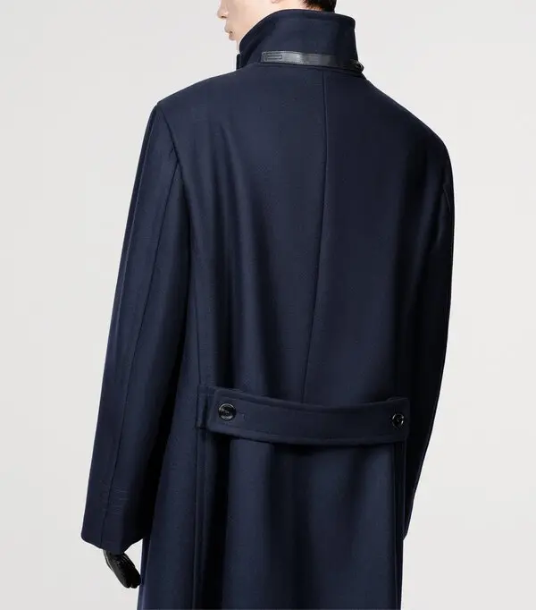 TOM FORD Wool Military Overcoat