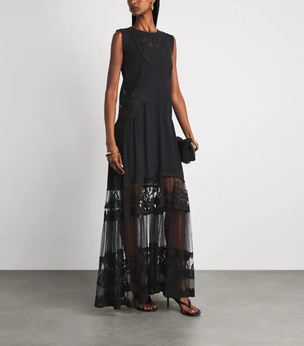 Ulla Johnson Silk Florence Maxi Dress