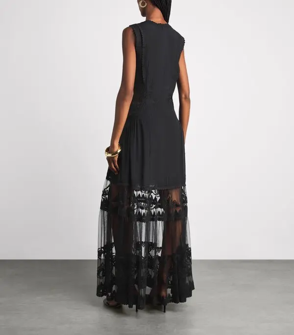 Ulla Johnson Silk Florence Maxi Dress