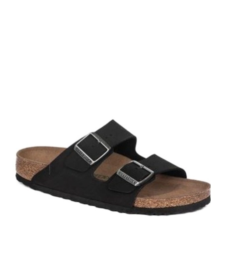 BIRKENSTOCK Arizona Wire Buckle Slip-on Sandals - Black