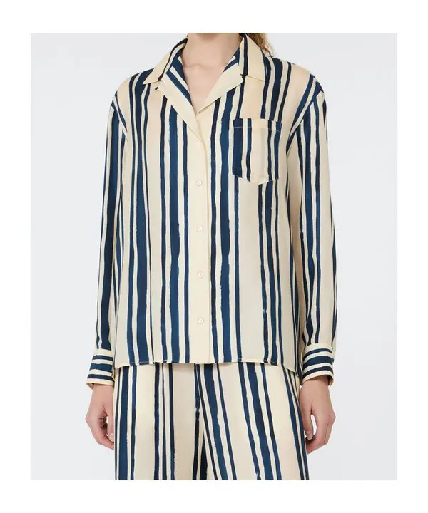 Max Mara Corona Striped Shirt