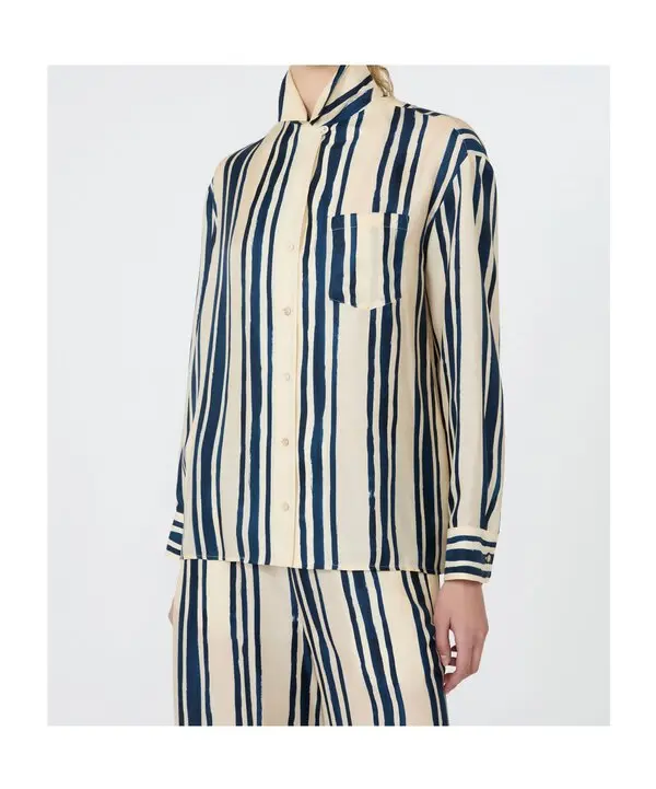 Max Mara Corona Striped Shirt