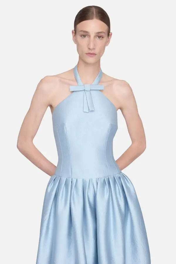 EMILIA WICKSTEAD Sweeny Embossed Cloqué Dress