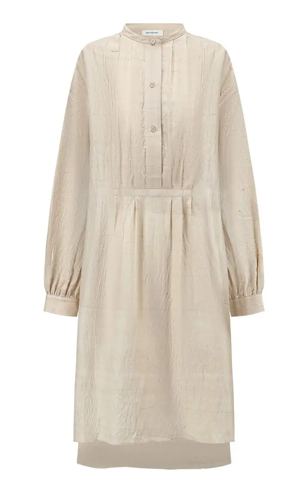 INTO THE EAST Dupioni Silk Top