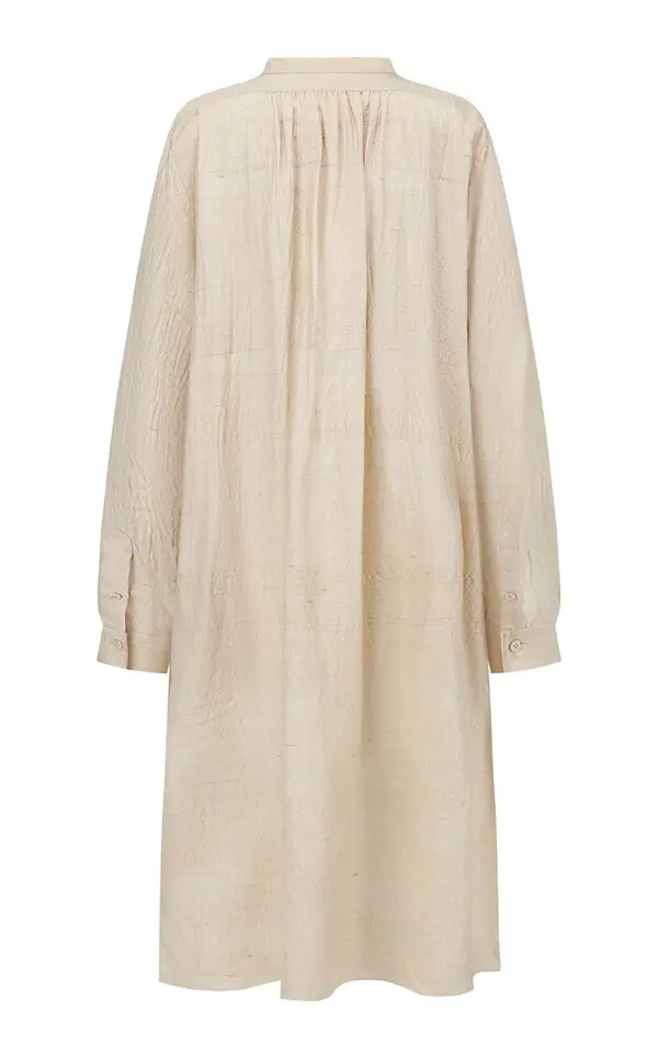 INTO THE EAST Dupioni Silk Top