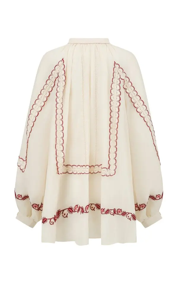 INTO THE EAST Embroidered Top
