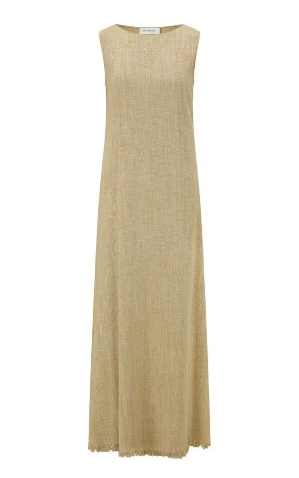 INTO THE EAST Relaxed Silk Maxi Dress
