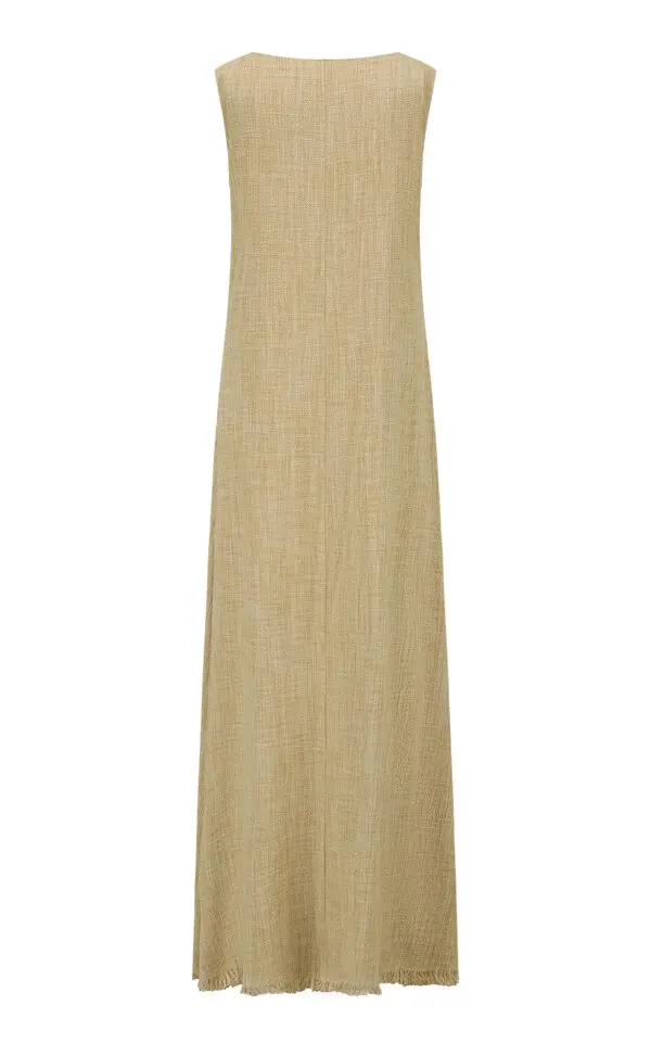 INTO THE EAST Relaxed Silk Maxi Dress