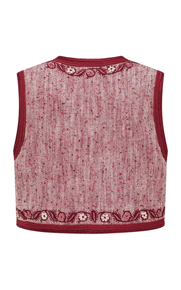 INTO THE EAST Handcrafted Embroidered Vest