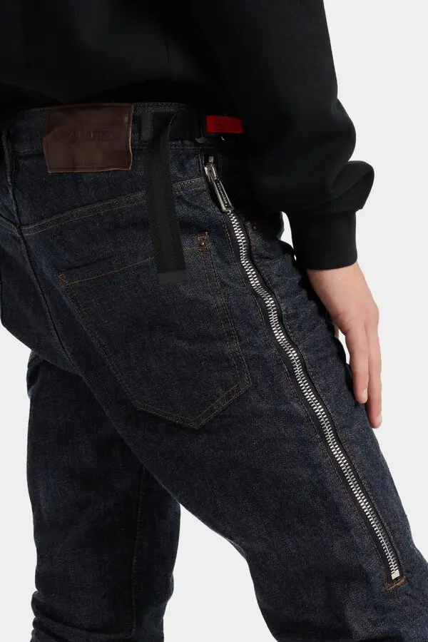 Dsquared2 Japanese Rinse Denim Teddy Jeans