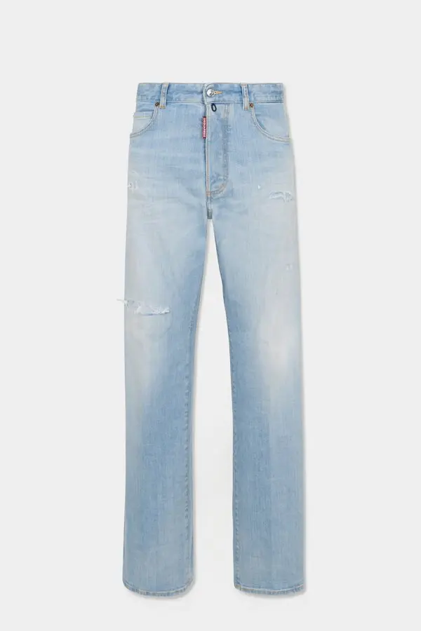 Dsquared2 Super Bleached Stretch San Diego Jeans - Blue