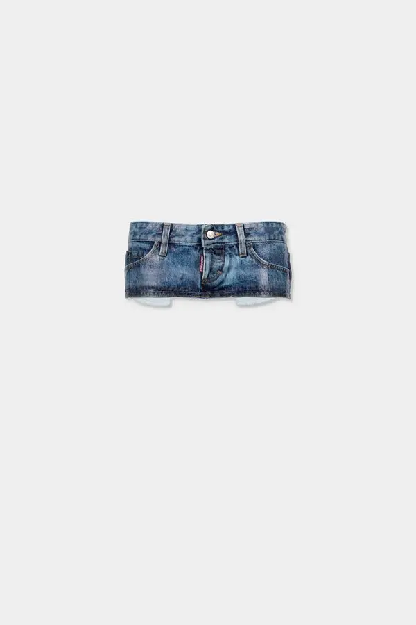 Dsquared2 Denim Mini Skirt