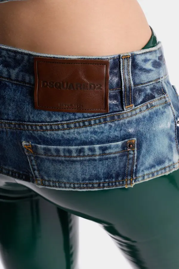 Dsquared2 Denim Mini Skirt