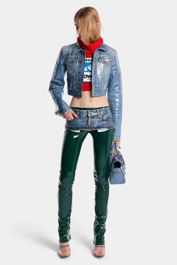 Dsquared2 Denim Mini Skirt