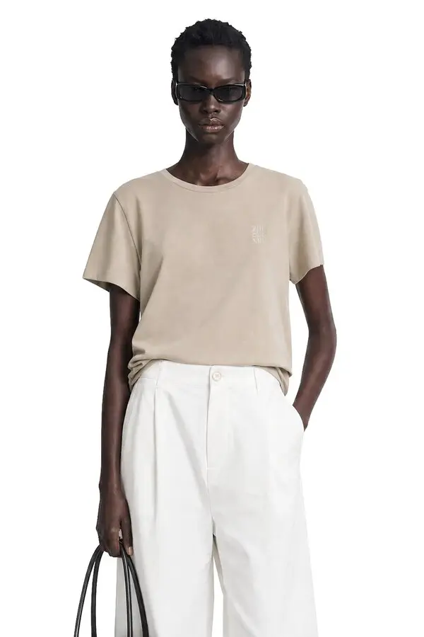 Max Mara Mxmquagga T-shirt - Beige