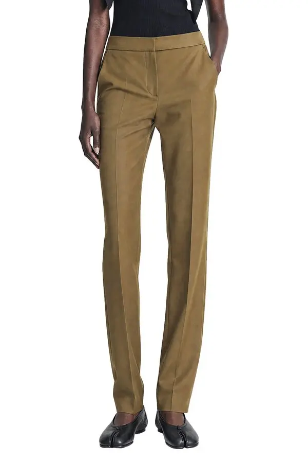 Max Mara Stretch Cotton Trousers