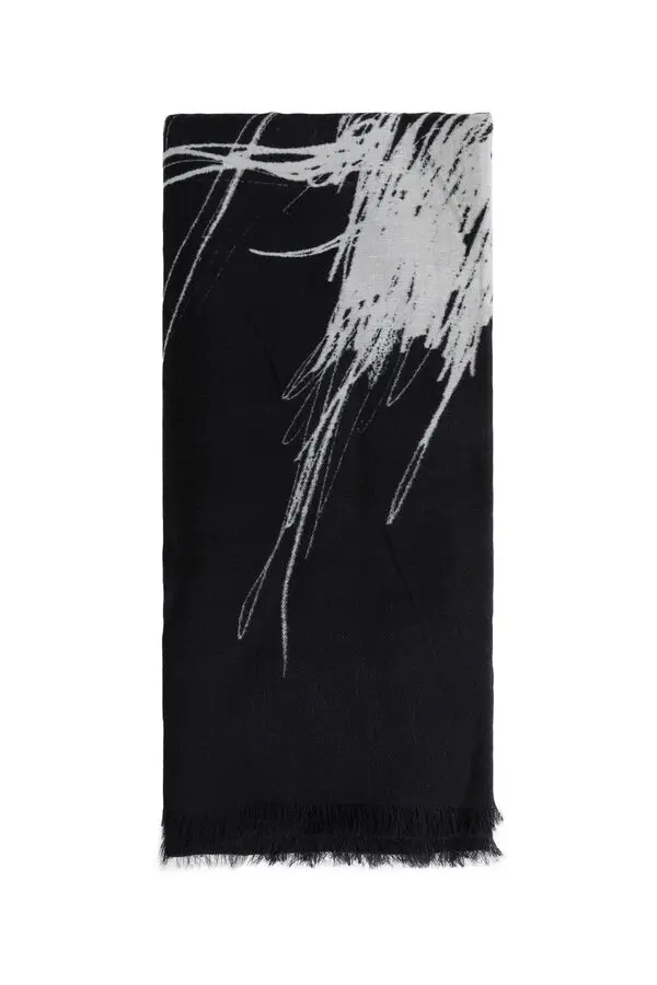 ANN DEMEULEMEESTER Vesta Square Scarf - Black
