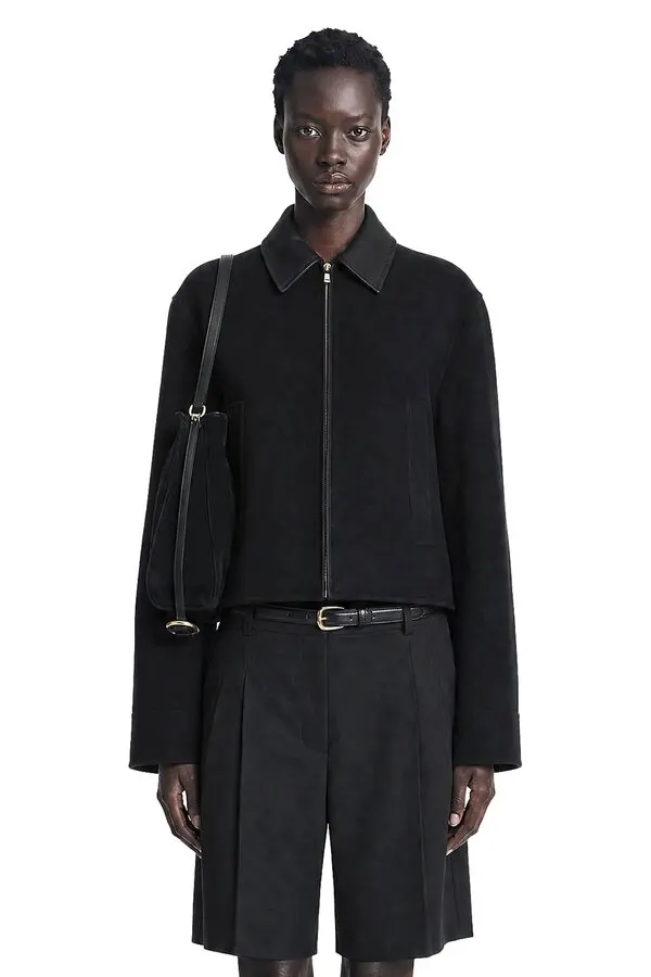 Max Mara Double Wool Cashmere And Silk Jacket