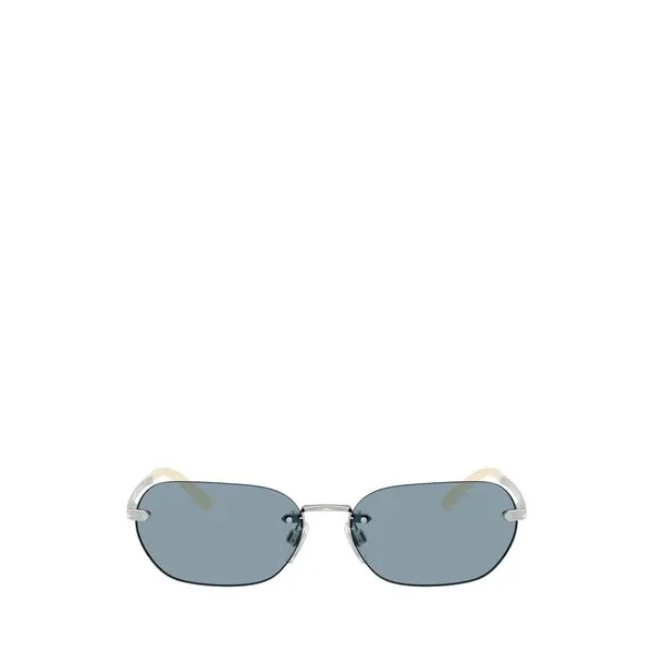 Ralph Lauren Western Rectangle Sunglasses - Silver