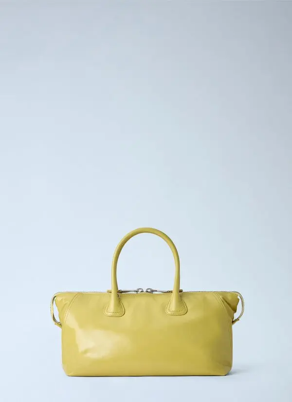 Miu Miu Leather Top Handle Bag