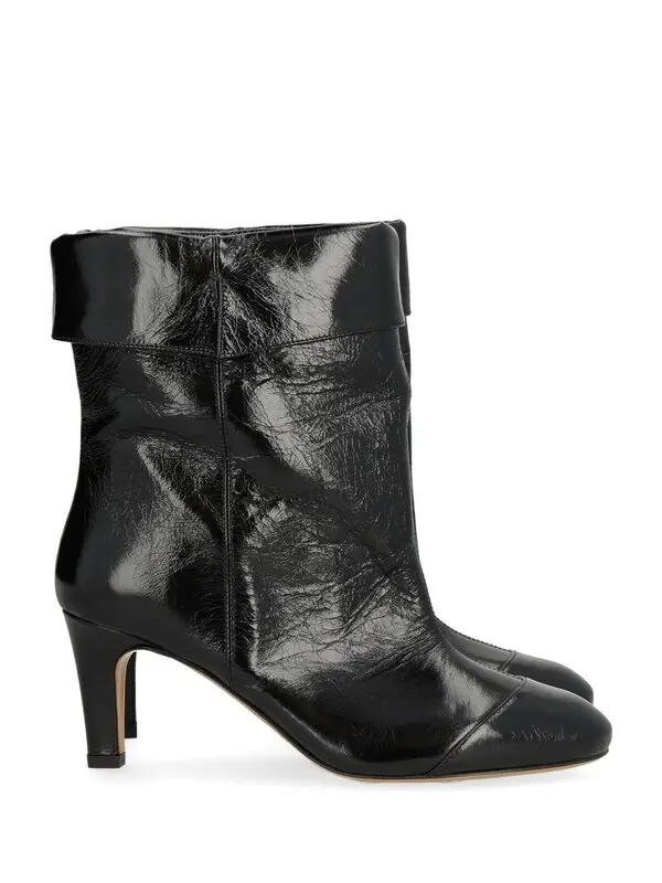 Isabel Marant Étoile Eldra Leather Ankle Boots - Black