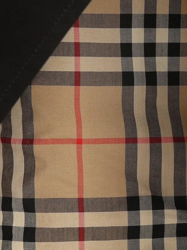 Burberry Asymmetrical Trench Skirt With Buckle Belt