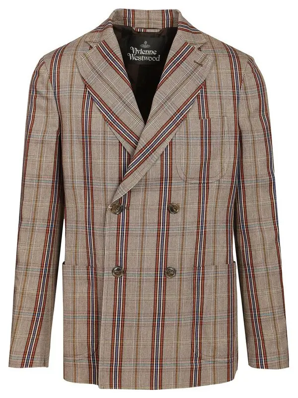 VIVIENNE WESTWOOD Cruise Double-breasted Jacket - Cream